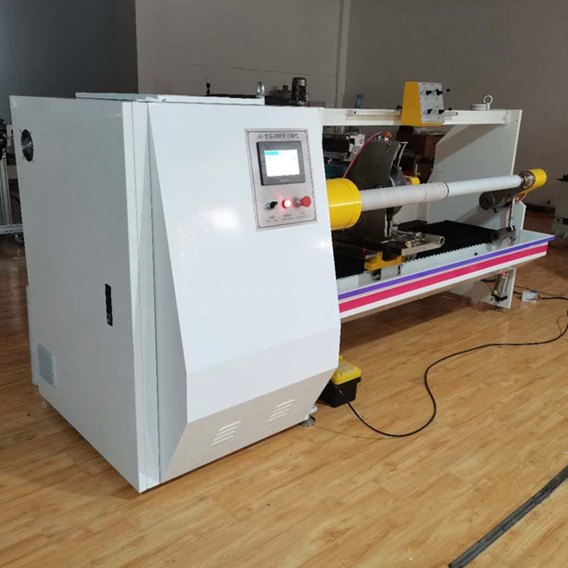 Automatic Single Shaft paper Log Roll Cutting Machine from China ...