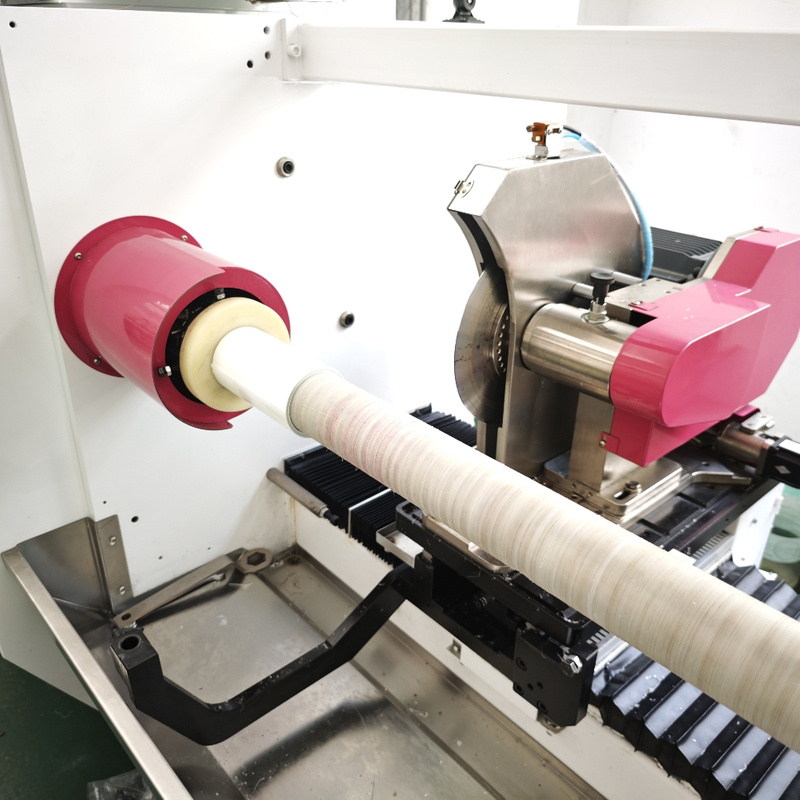 Automatic Single Shaft paper Log Roll Cutting Machine from China ...